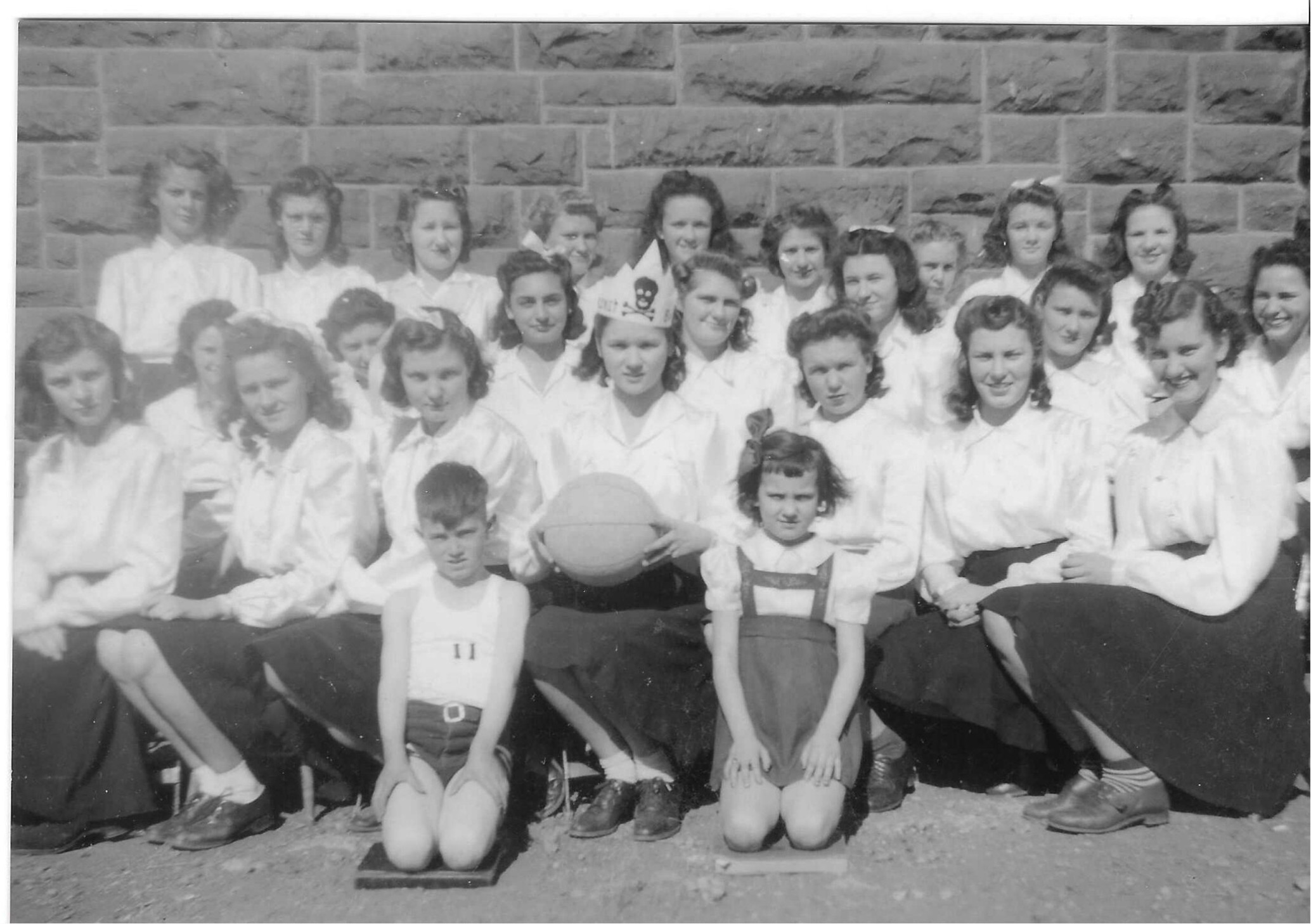 Pie Flat Pep Squad - Western Oklahoma Historical Society